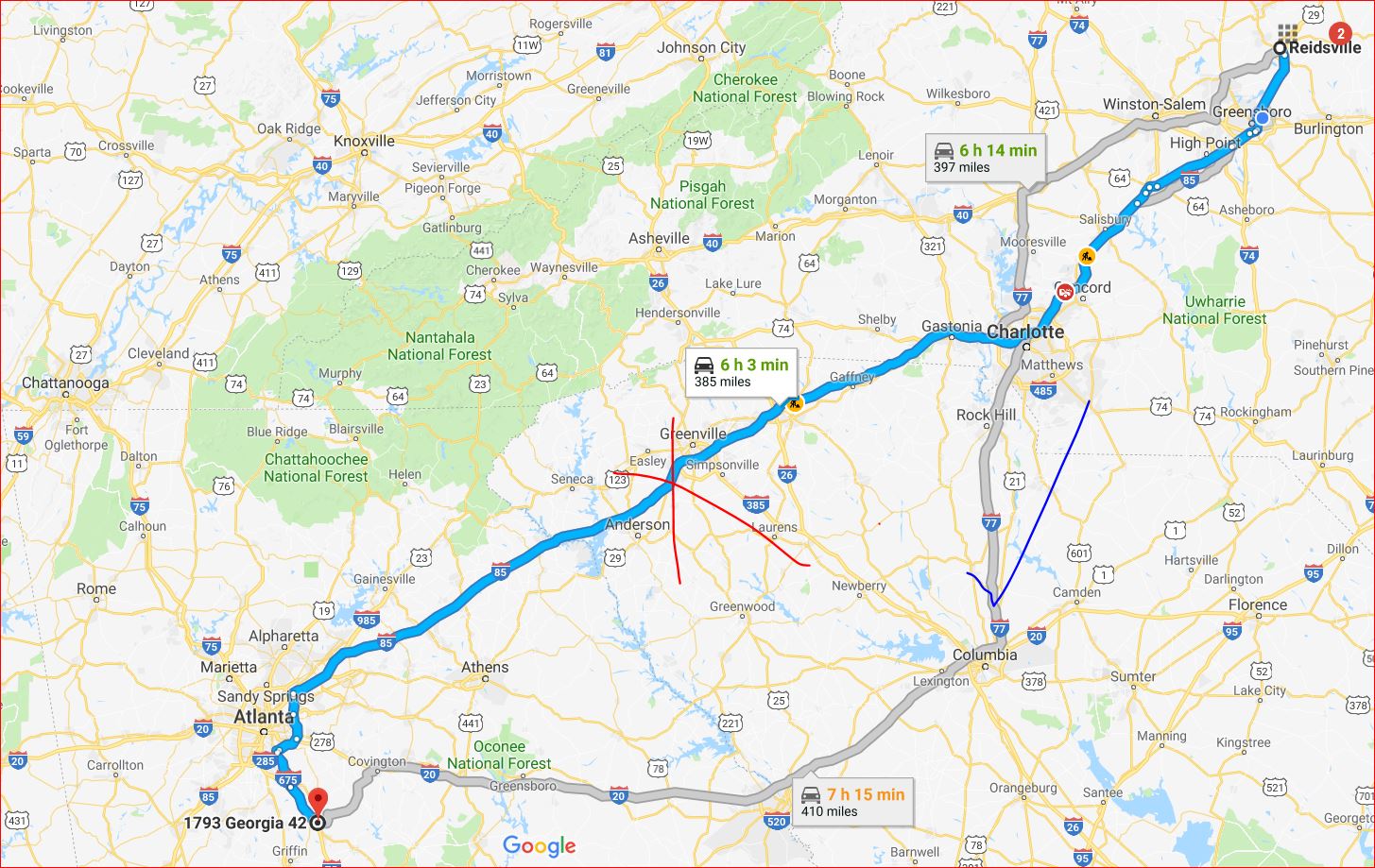 Fastest Route Fastest Route