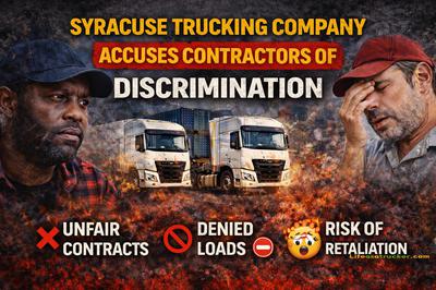 Syracuse Trucking Company Accuses Contractors of Discrimination